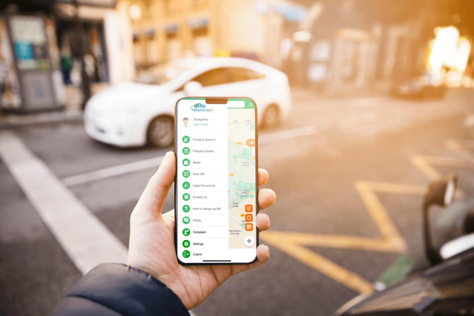 ElectreeFi EV Charging App | Best Free EV Charging App & Software