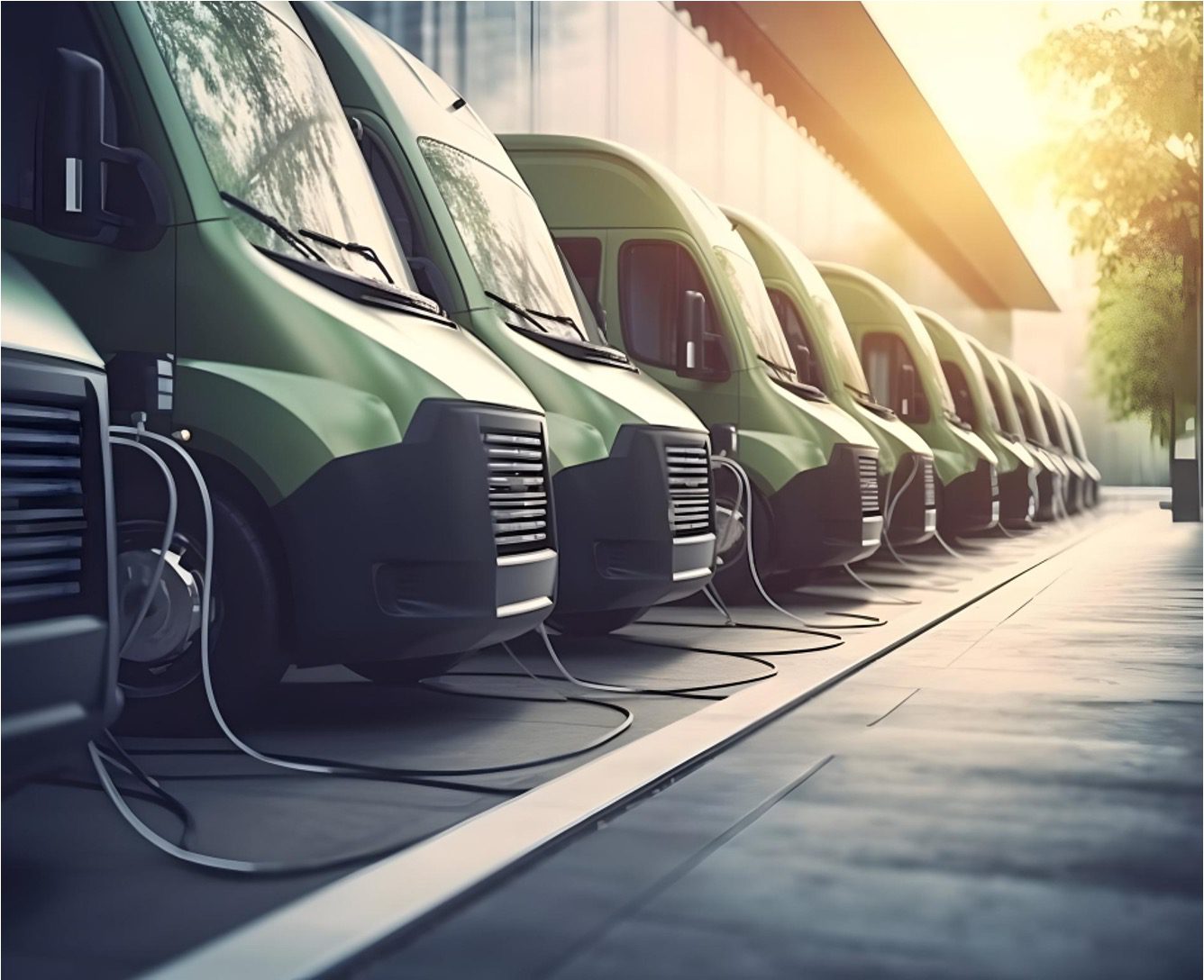 EV Fleet Charging Hub | EV Charging Hubs Solutions | ElectreeFi