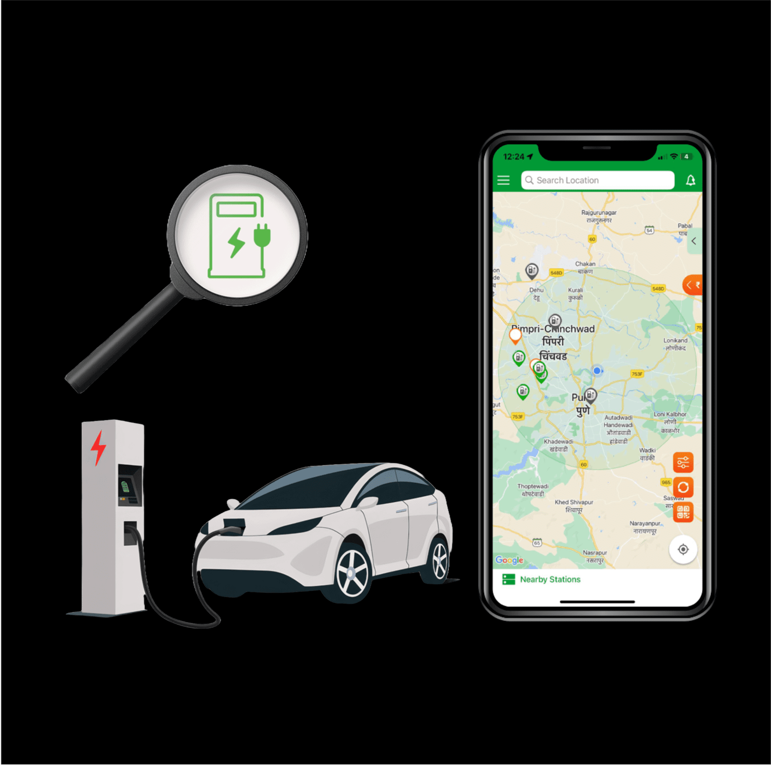 ElectreeFi EV Charging App | Best Free EV Charging App & Software